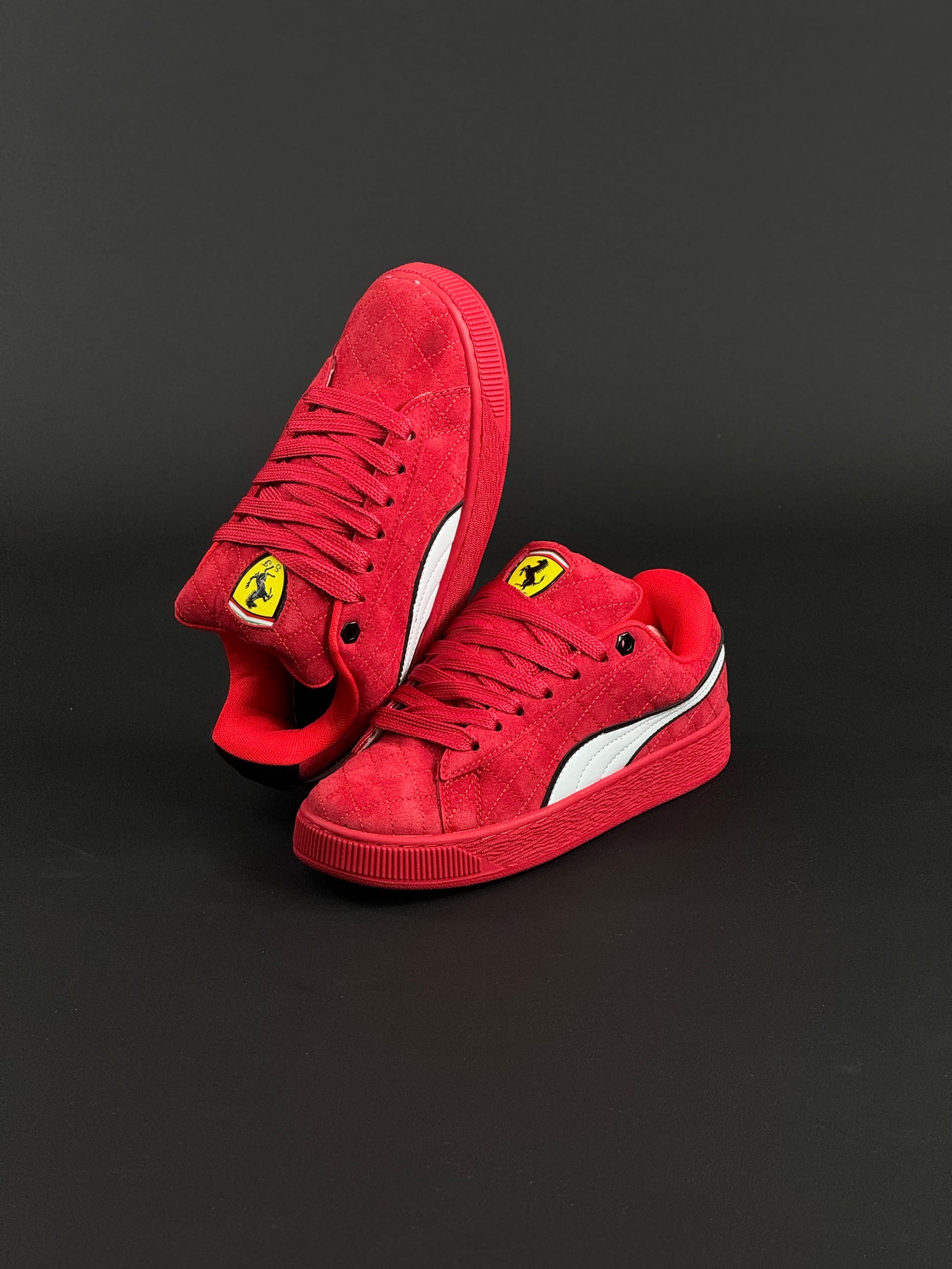 Puma Suede XL Red x Ferrari – workshop